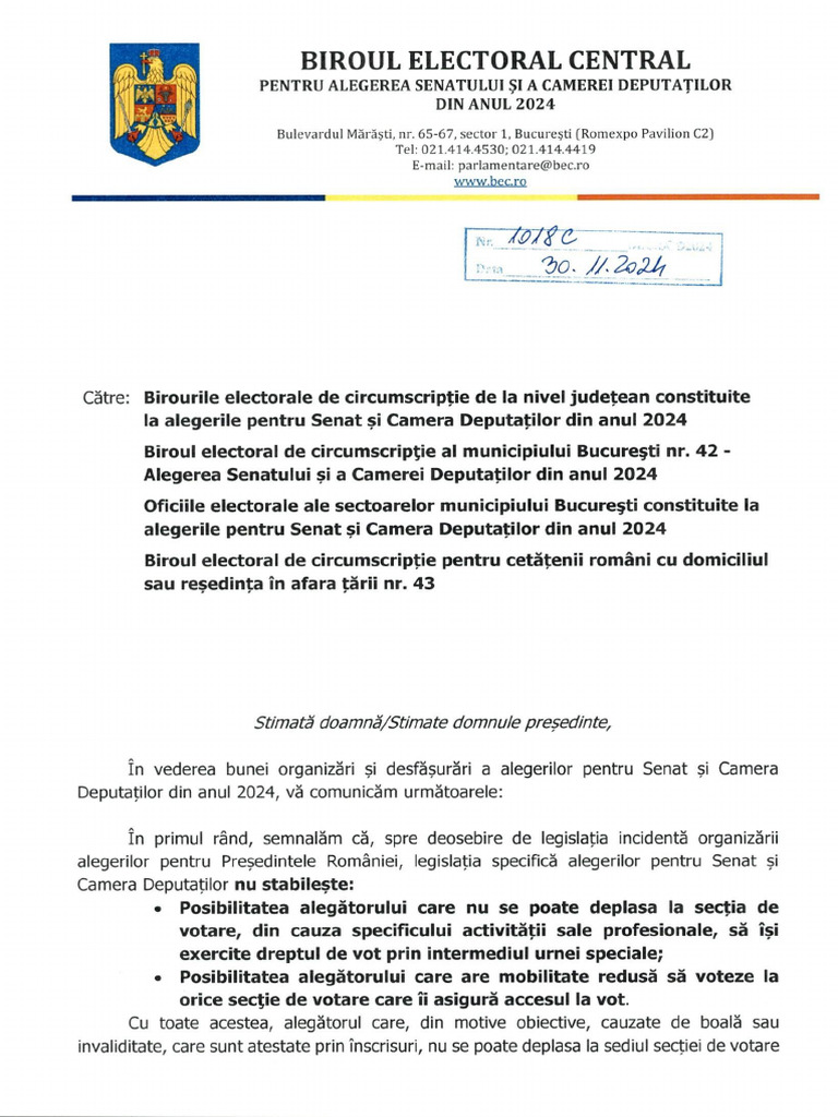 Circulara 1018C-1 | PDF