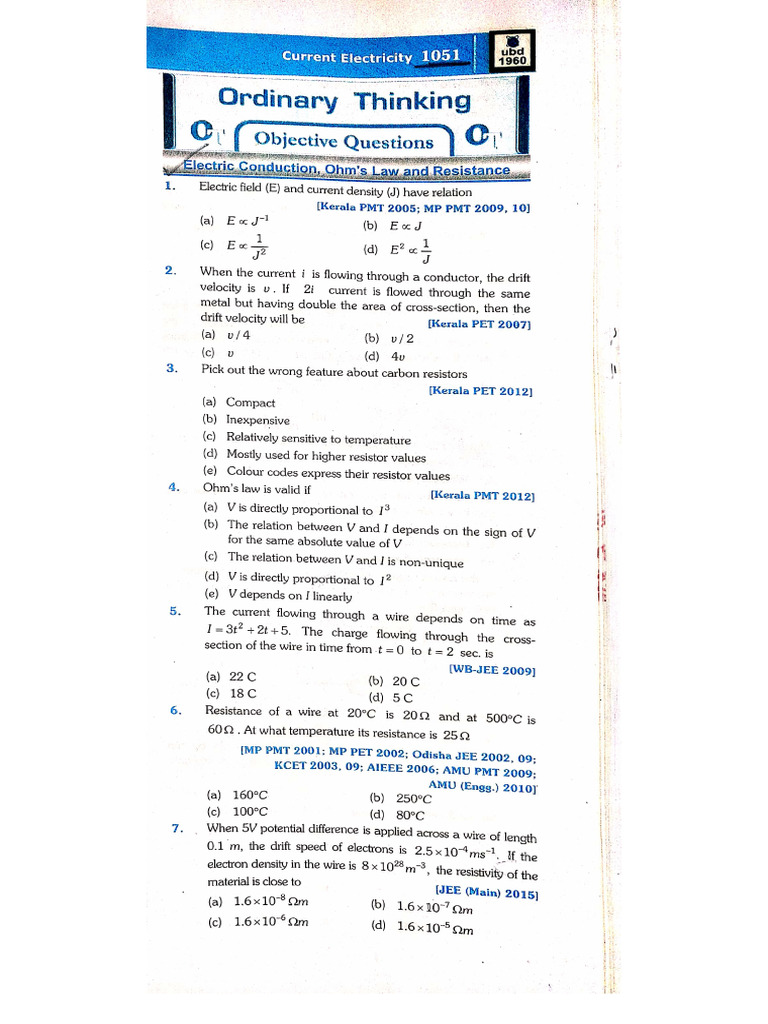 Electric Conduction | PDF