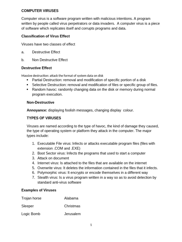 COMPUTER PROFESSIONAL notes | PDF | Computer Virus | Antivirus Software