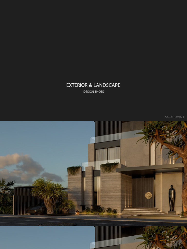 Exterior + Landscape | PDF
