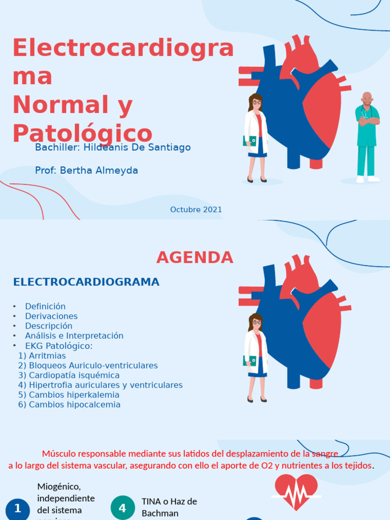 1. EKG Normal y Patologico | PDF | Electrocardiografia | Electrofisiologia