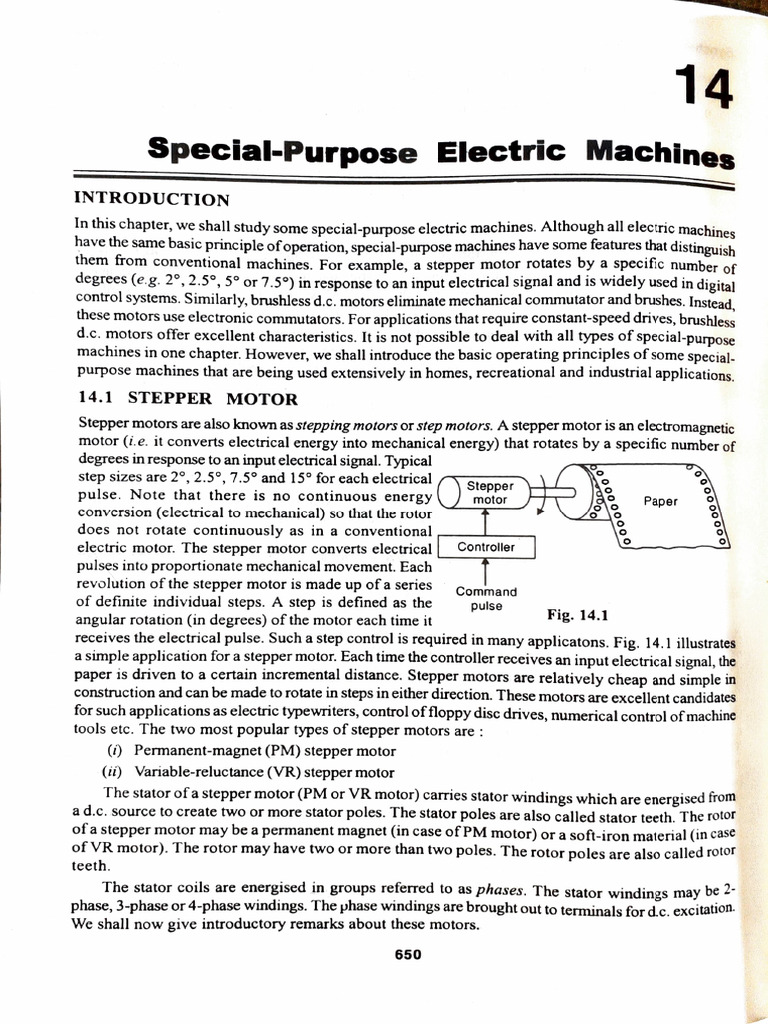 Special-purpose Electric Machines | PDF | Electric Motor | Electrodynamics