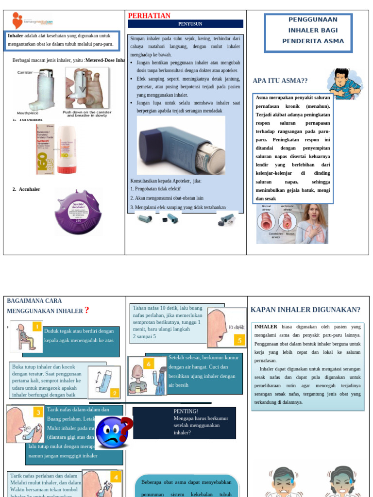 Leaflet Inhaler | PDF