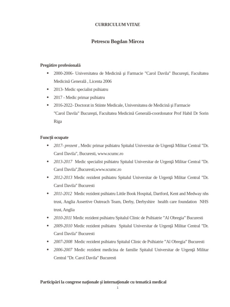 CV-2023-Bogdan-Mircea-Petrescu | PDF | Phases Of Clinical Research ...