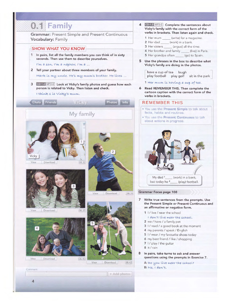 Focus 2 Pre Intermediate SB | PDF