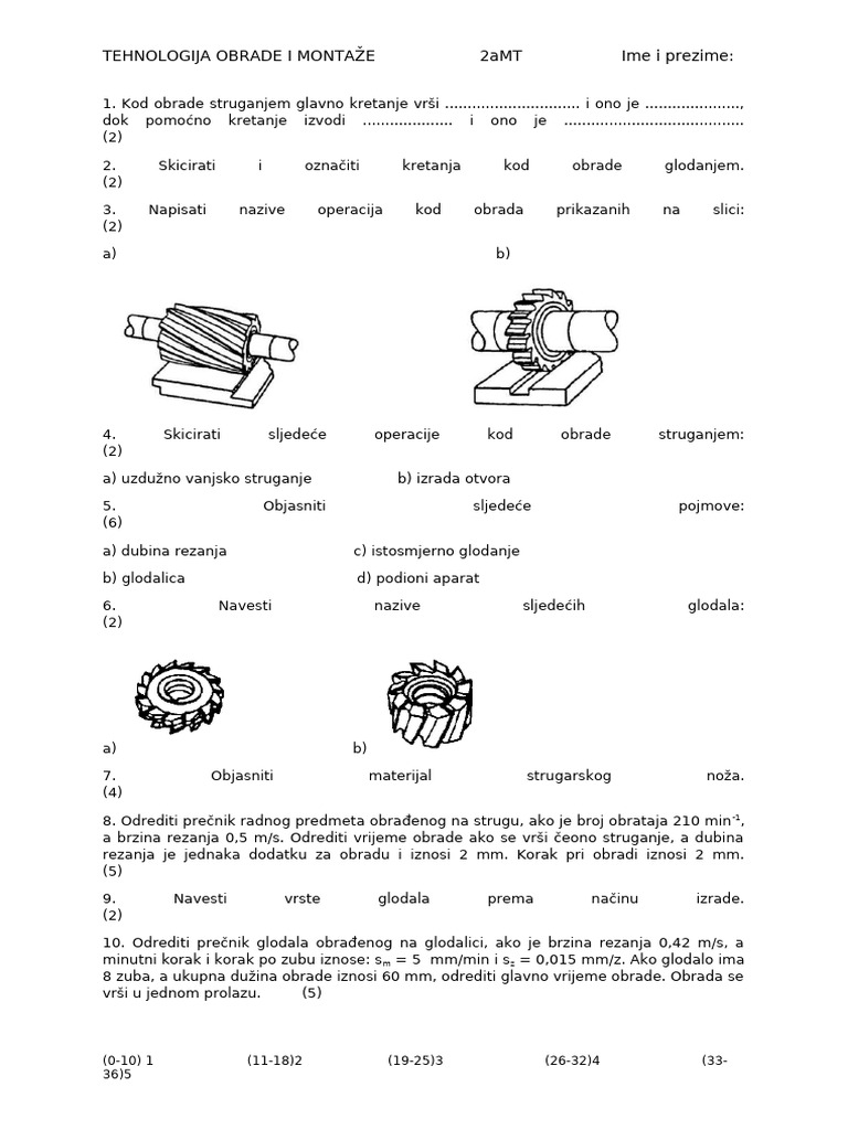 TOiM Test 1 | PDF
