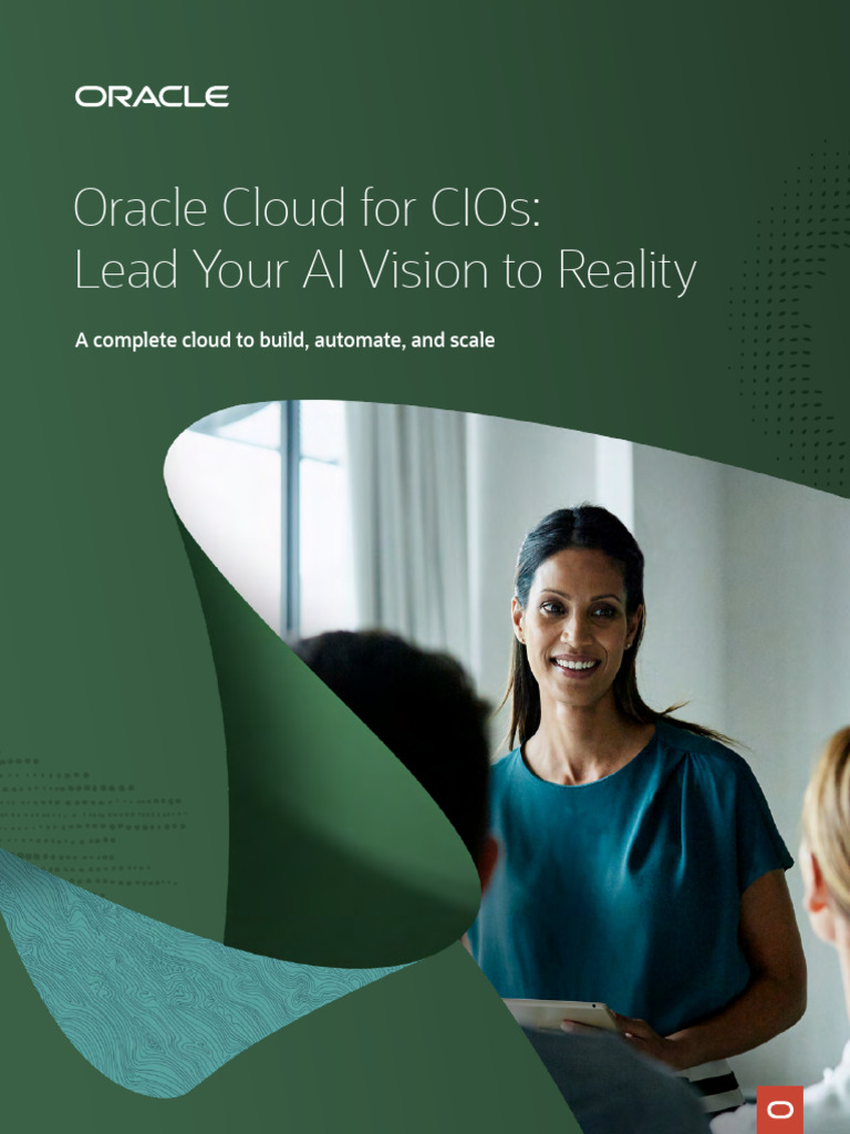 Oracle Cloud: Empowering CIOs with AI | PDF | Cloud Computing ...