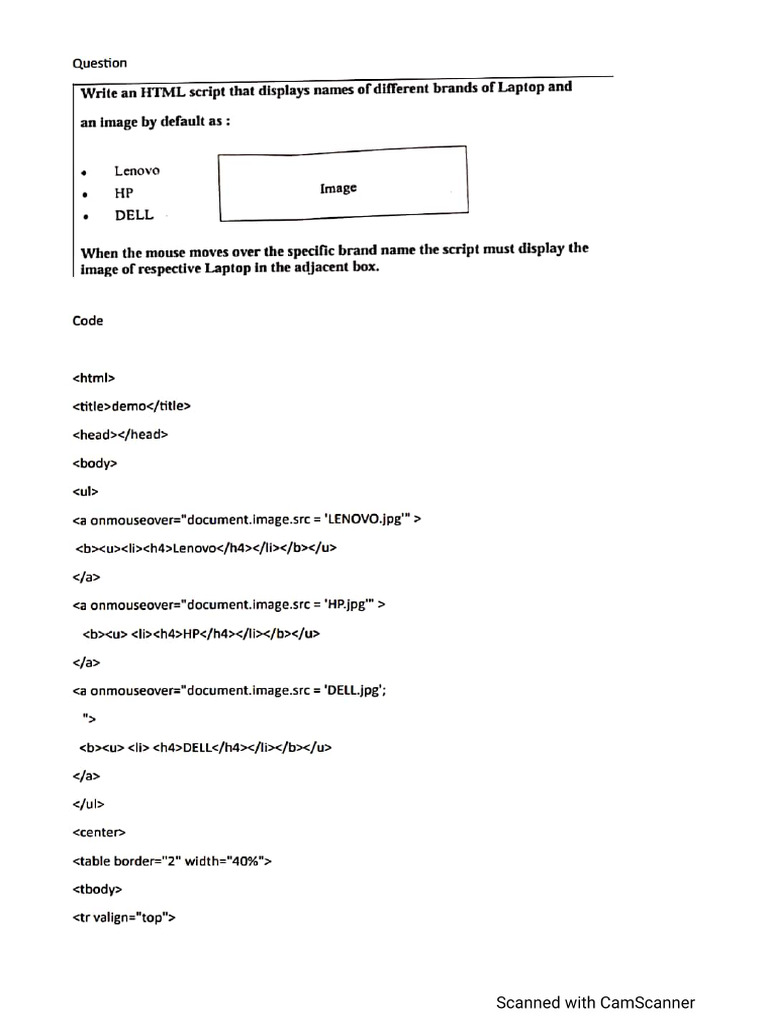 CSS MSBTE Programs | PDF