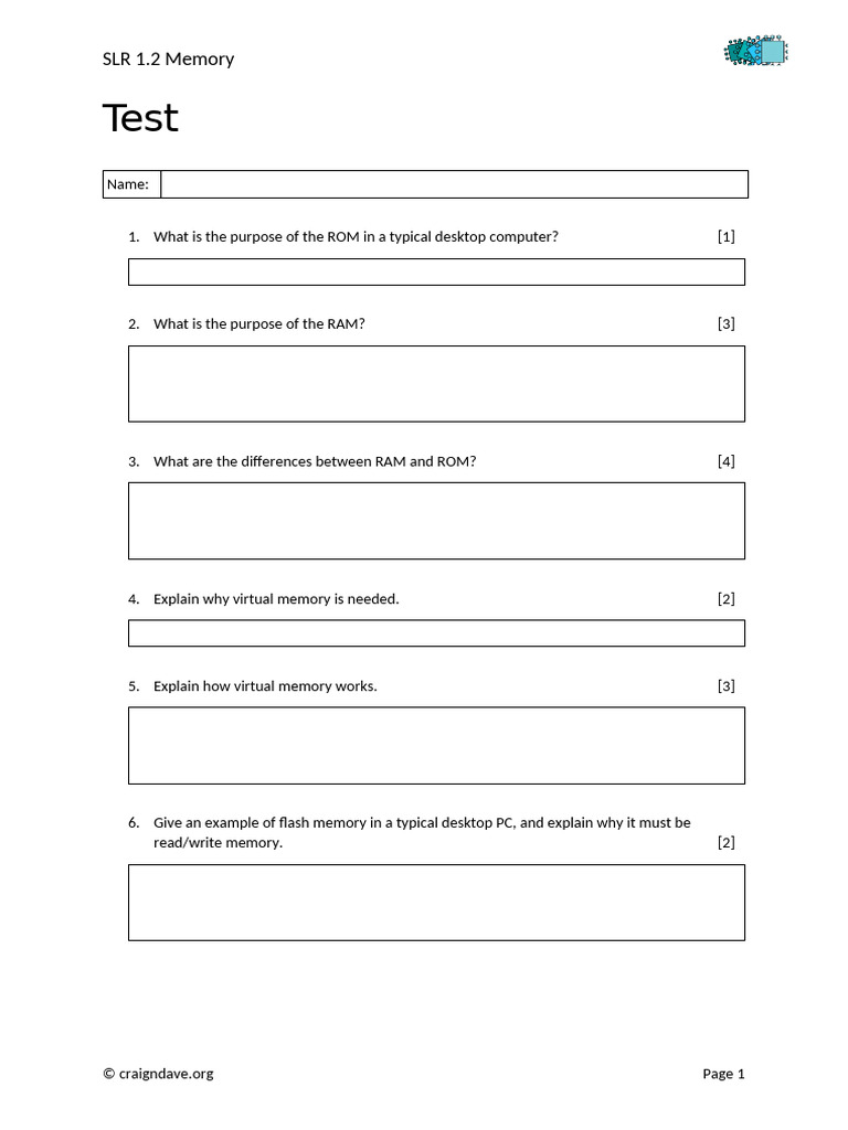 Understanding Computer Memory Types | PDF