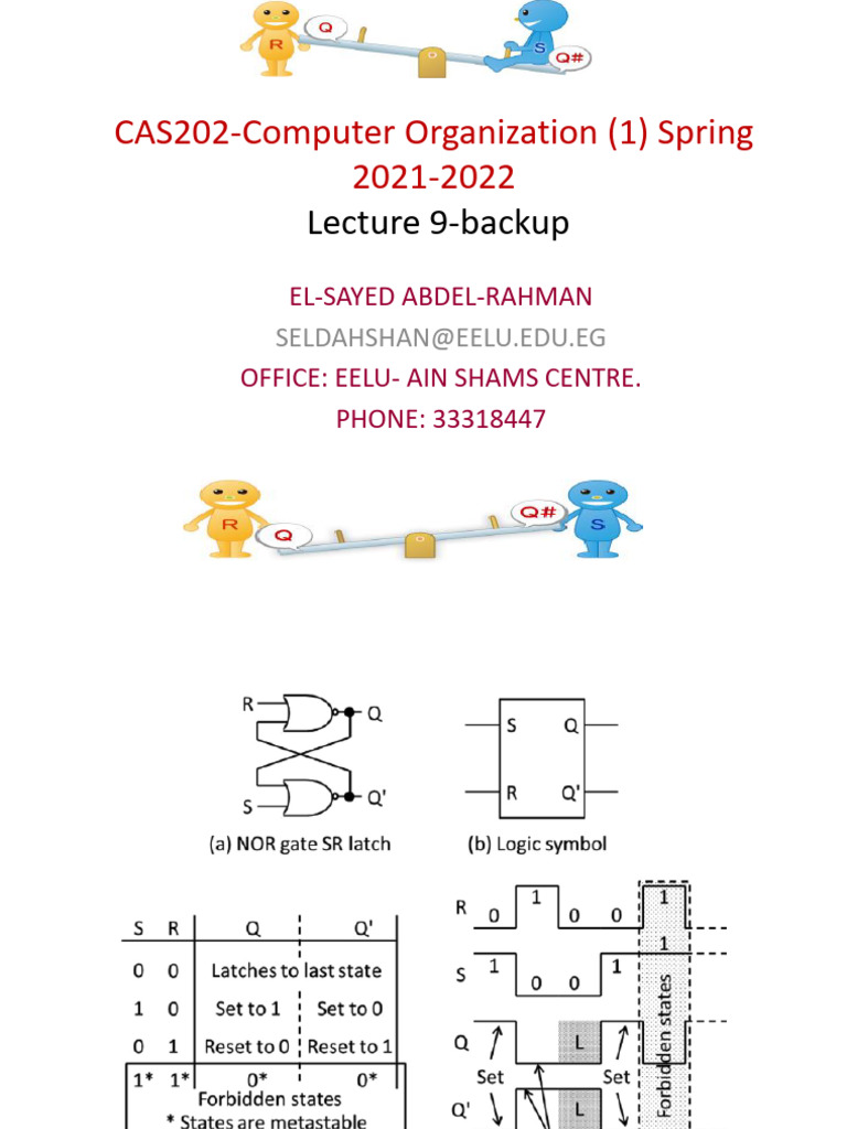 Computer Organization Chapter 1,2 Lecture 06 | PDF | Electrical ...