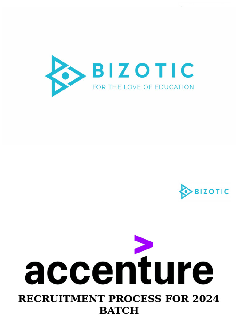 Accenture 2024 - Test Process For 2025 Batch | PDF
