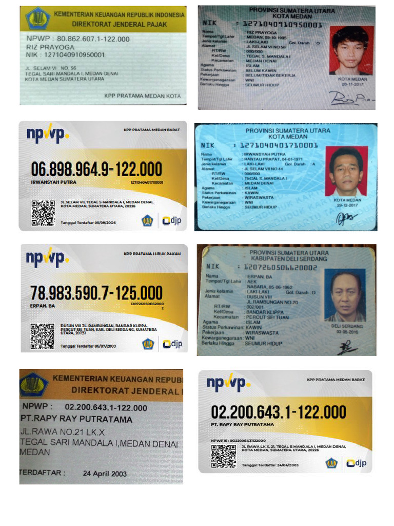 KTP PT Rapy Ray Putratama | PDF