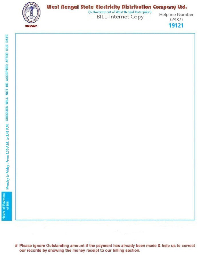 Electricity Bill Pdf Sustainable Technologies Sustainable Energy