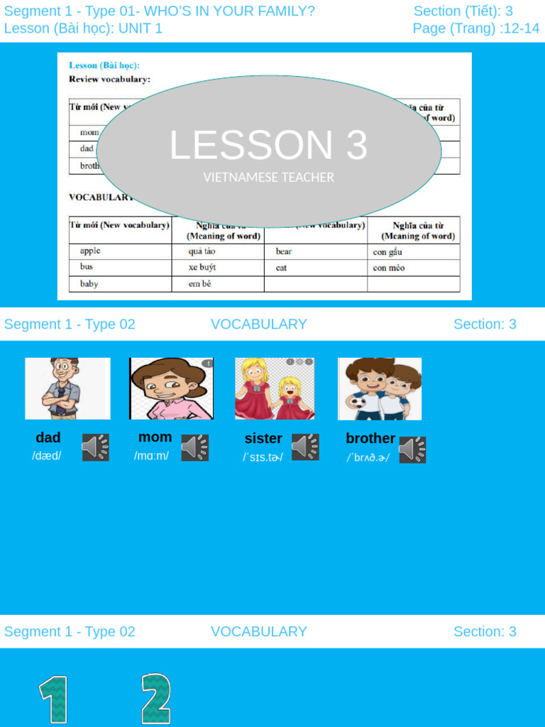 Lesson 3 Pre - Starters 2 Powerpoint | PDF