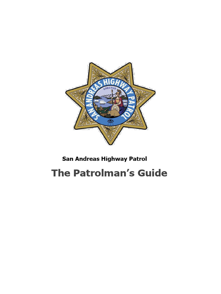 SAHP - The Patrolman's Guide 2024 (33rd Term) | PDF | Traffic | Miranda ...