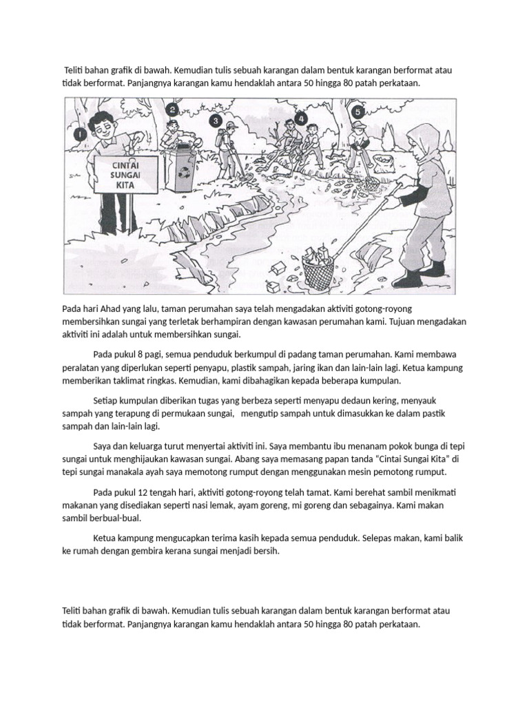 Bersihkan Sungai | PDF