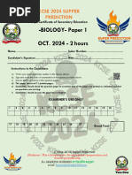 Kcse 2023 Biology Replica Exams | PDF | Hormone | Kidney