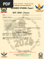 Kcse 2024 Bio Pp1 Ms - Code 01 | PDF | Cellular Respiration | Flowers