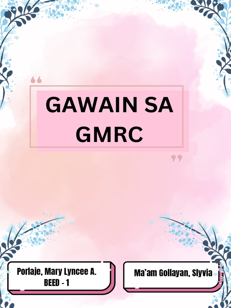 GMRC | PDF