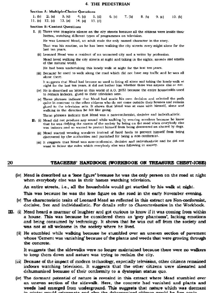 The Pedestrian | PDF