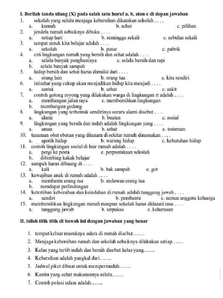 AK ESU SOAL | PDF
