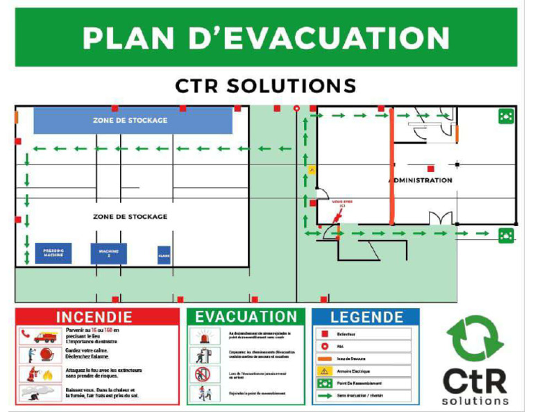 Plan d'evacuation | PDF