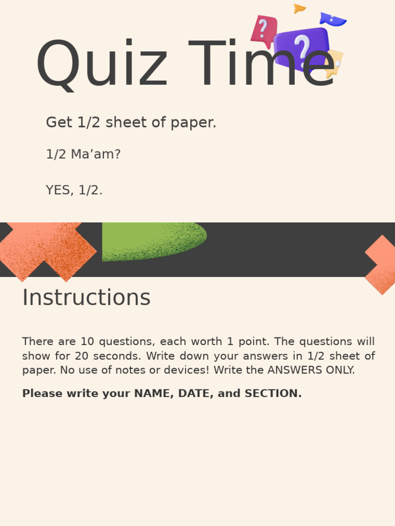 Electrical Conduit Quiz Instructions | PDF