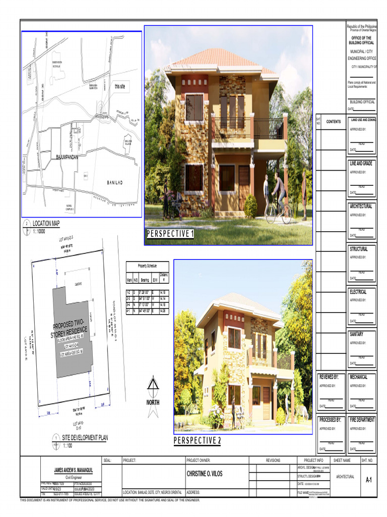 Complete Plan for 2-Storey Residence | PDF | Queensland Heritage ...