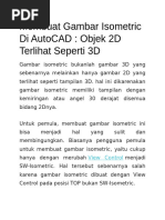 Simbol dan Karakter Spesial di AutoCAD | PDF