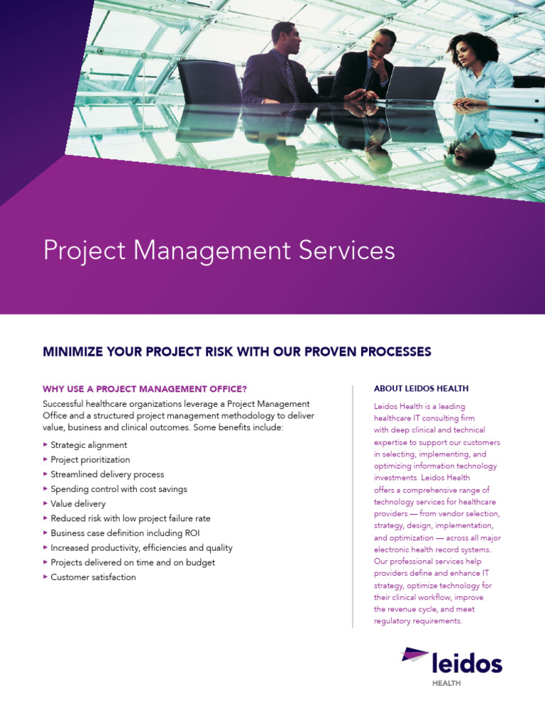 FS Health IT Project Management Leidos 201906 | PDF | Project ...
