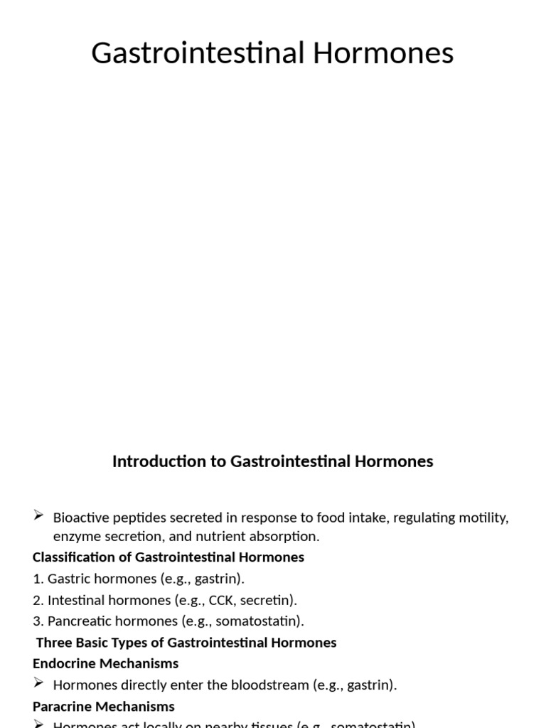 GITH Ppt1.Final Final11 | PDF | Stomach | Digestion