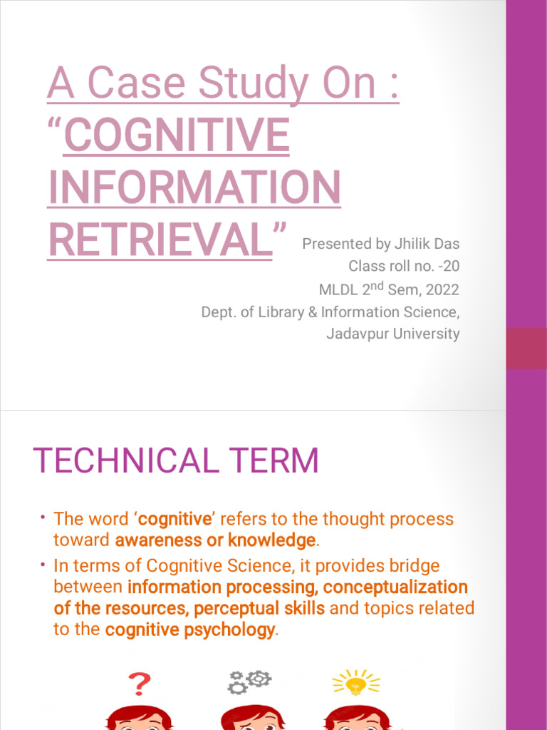 CIR-2 | PDF | Cognitive Science | Information