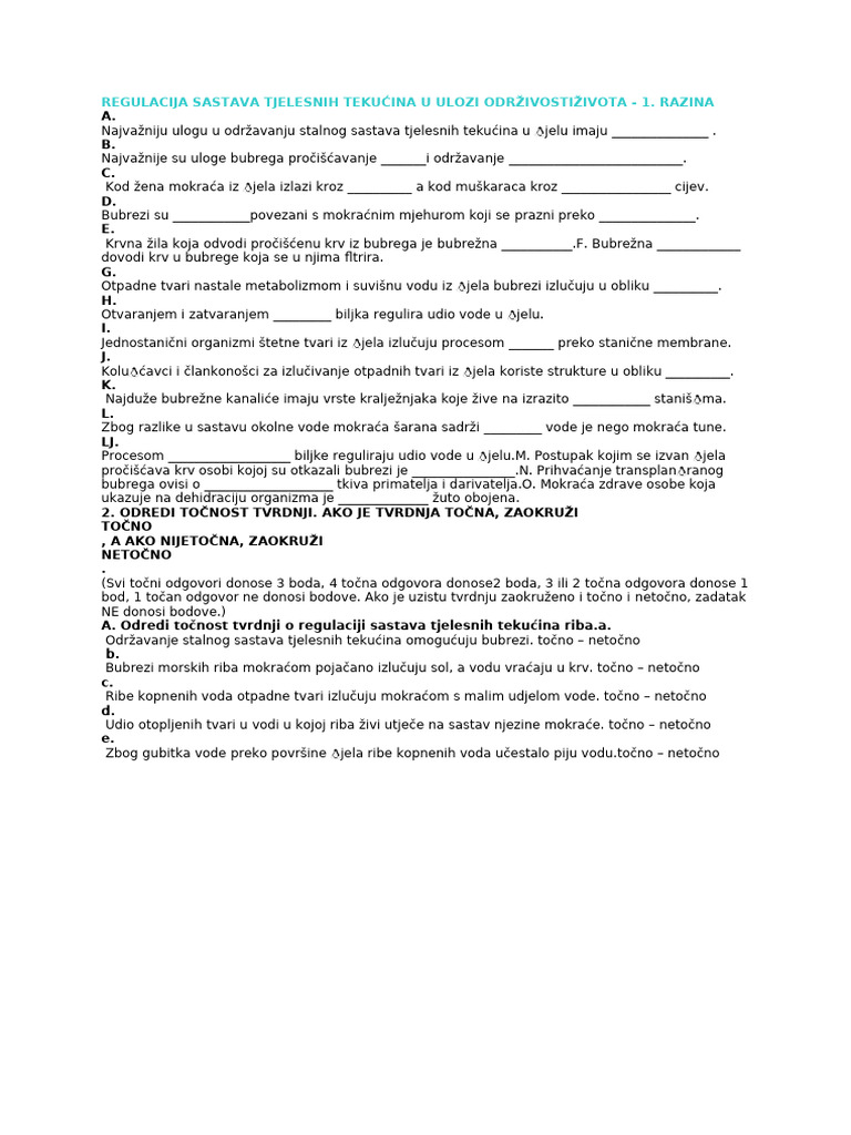 Biologija 8 | PDF