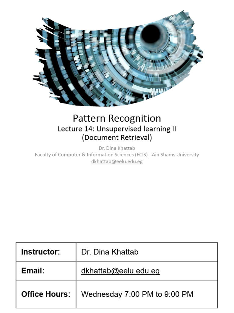 [PR 2024] Lec14 Unsupervised Learning II | PDF | Applied Mathematics | Algorithms