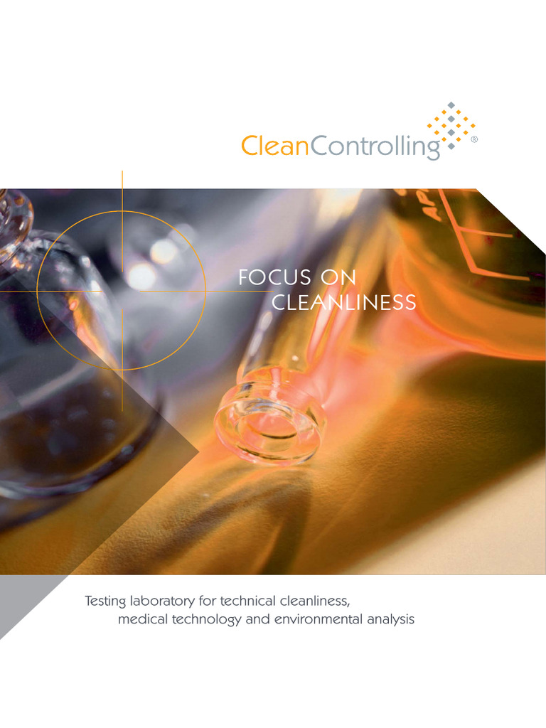 CleanControlling Company brochure-EN 2021 | PDF | Sterilization (Microbiology) | Filtration