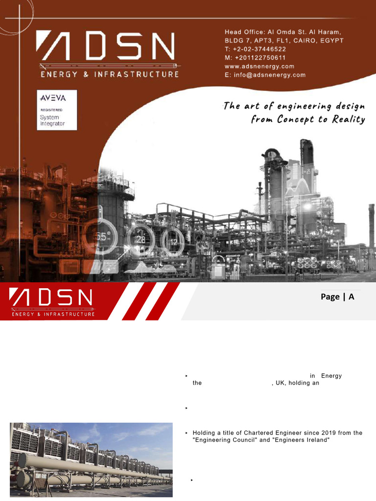 ADSN Energy: Engineering & Consulting | PDF | Pipe (Fluid Conveyance ...