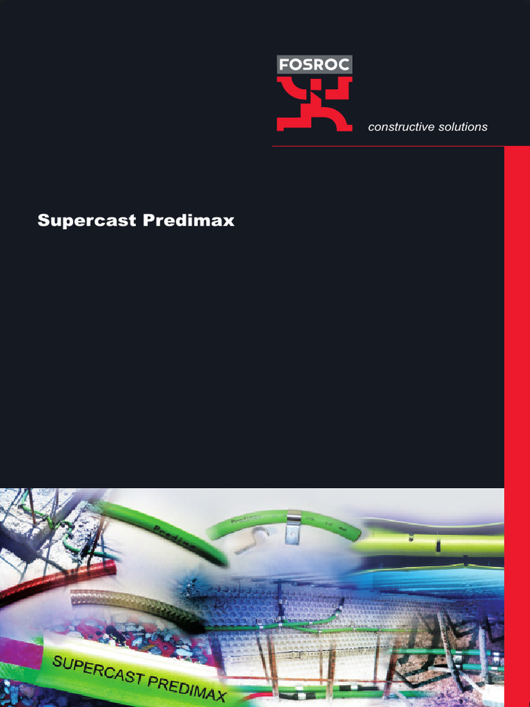 Predimax Injection Brochure | PDF | Concrete | Building Engineering