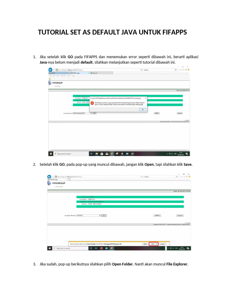 Set Default Java Untuk Fifapps Pdf