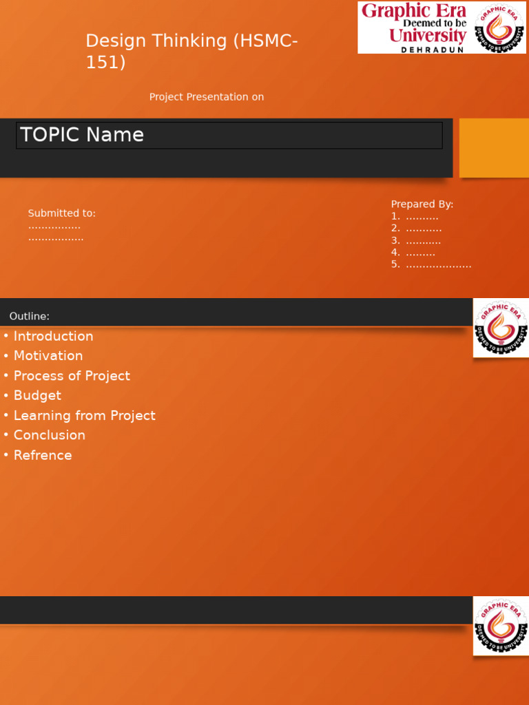 Design Thinking Project | PDF