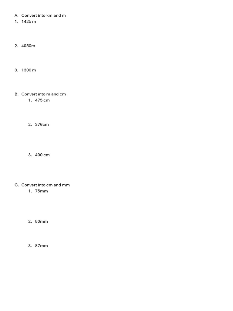 CBSE MATHS WORKSHEET CLASS 4 | PDF