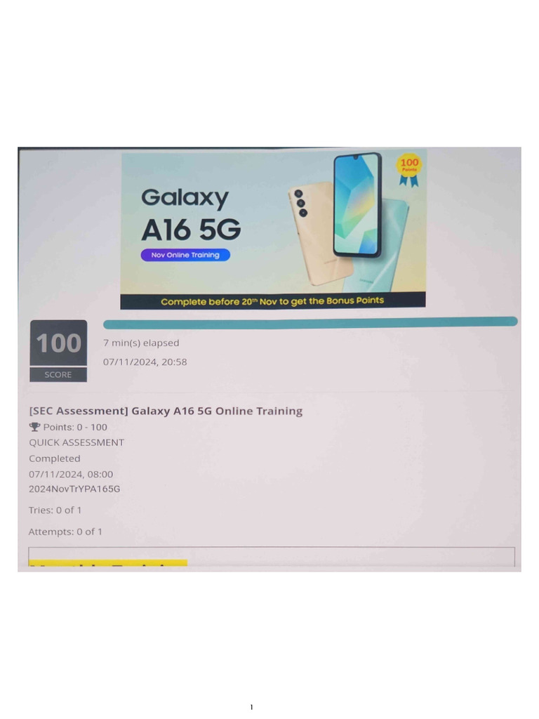 A16 5G Nov Key | PDF