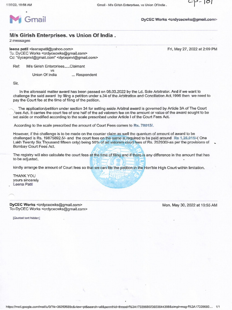 Leena Patil Email | PDF