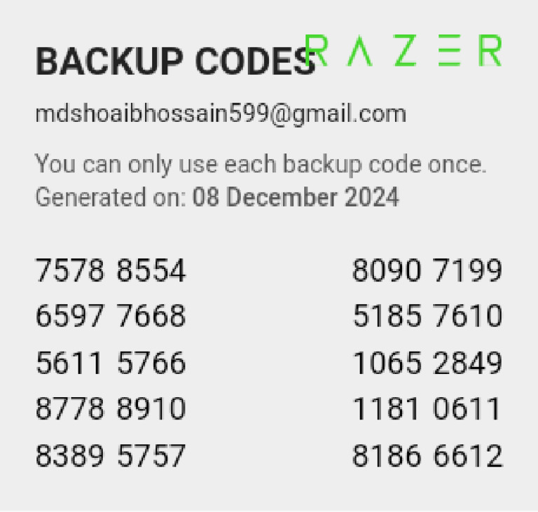 razer-id-codes-1733638486893 | PDF