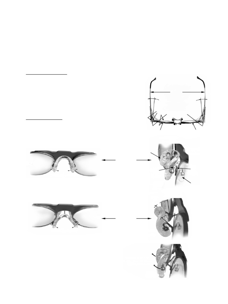 Ergo Frame Adjustments | PDF | Glasses | Optics