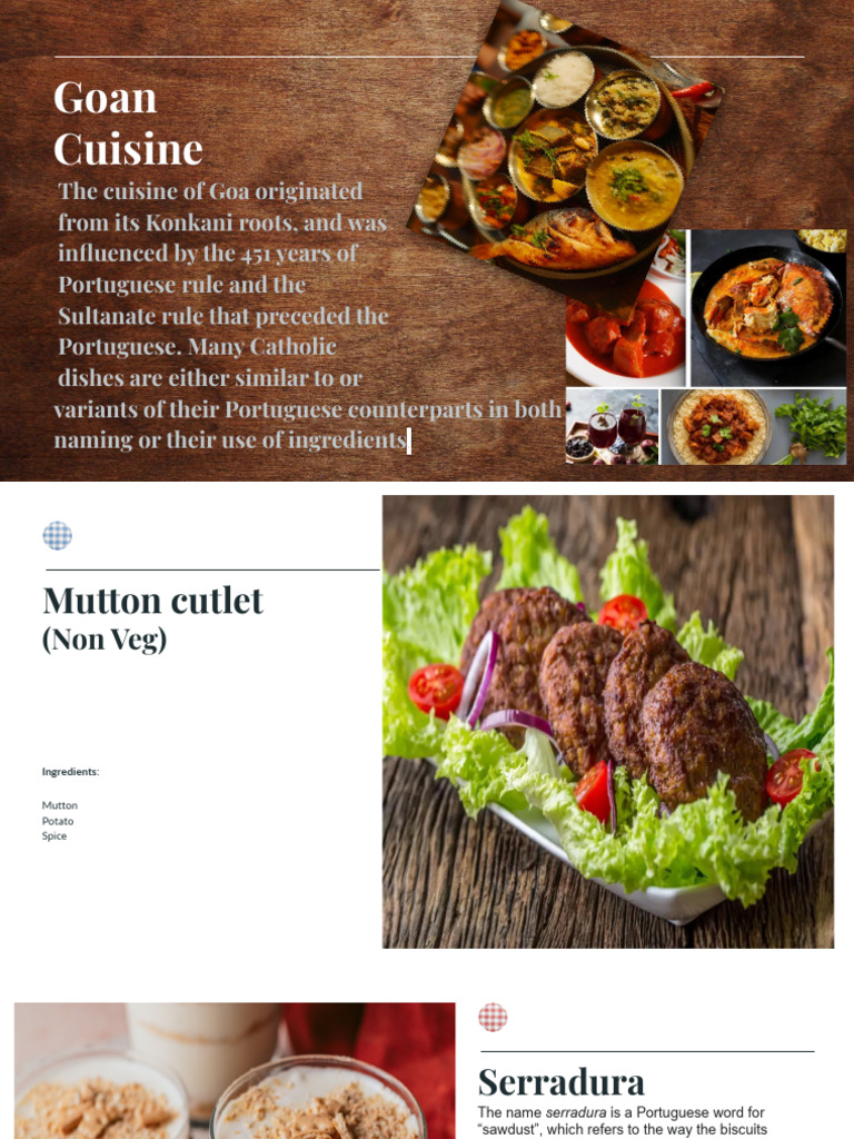Goan Cusine | PDF