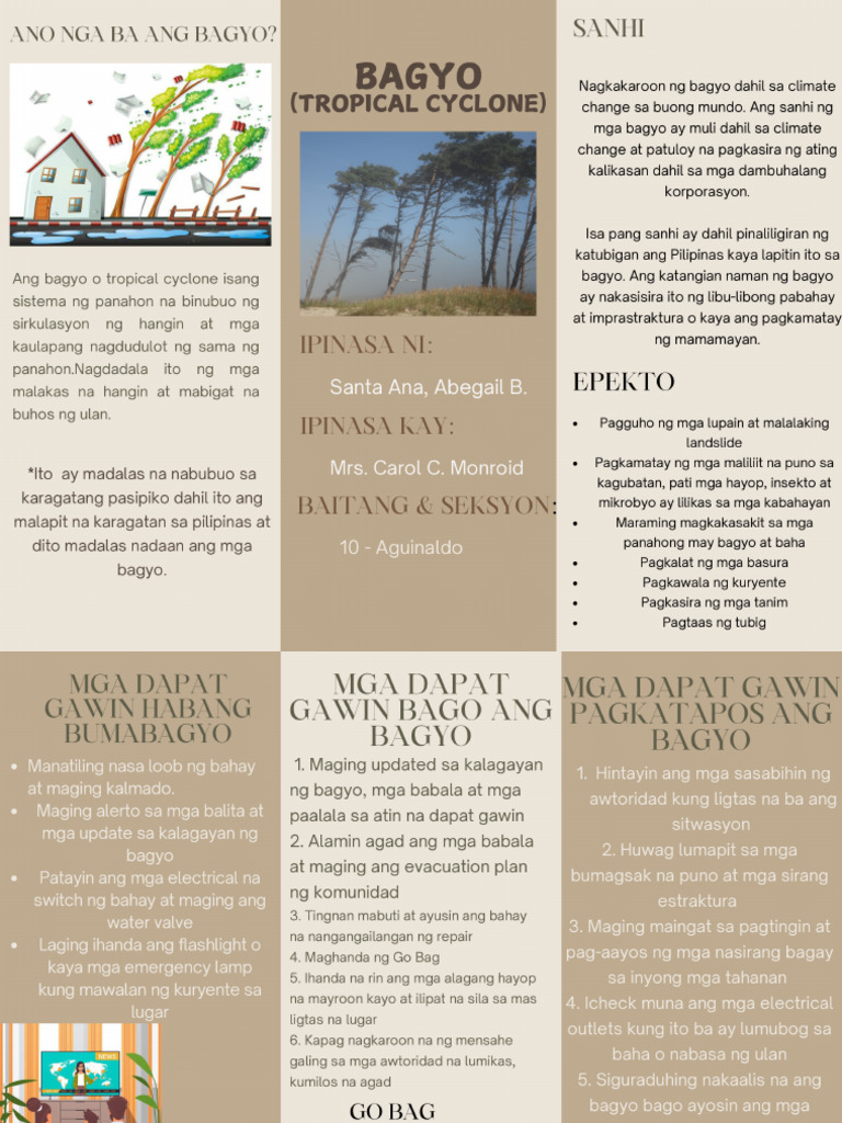 BAGYO_(BEFORE,DURING AND AFTER) | PDF