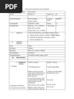 Baseball and Softball Lesson Plan | PDF | Softball | Team Sports