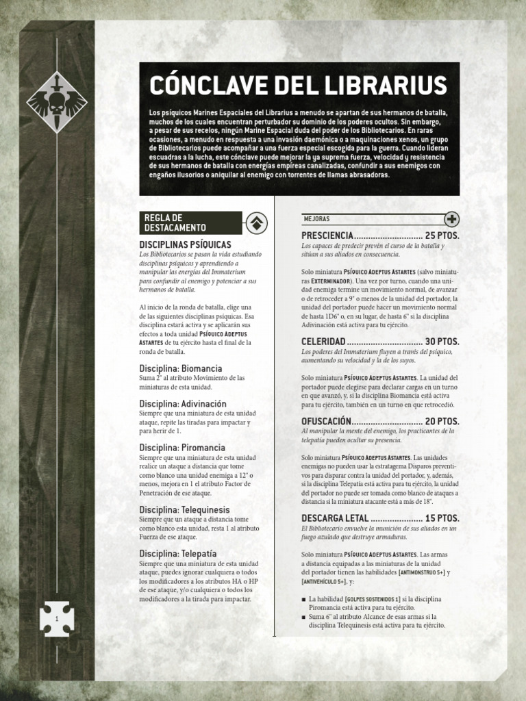 Spa Wh40k Grotmas Detachment Space Marines Librarius Conclave 11-12 ...