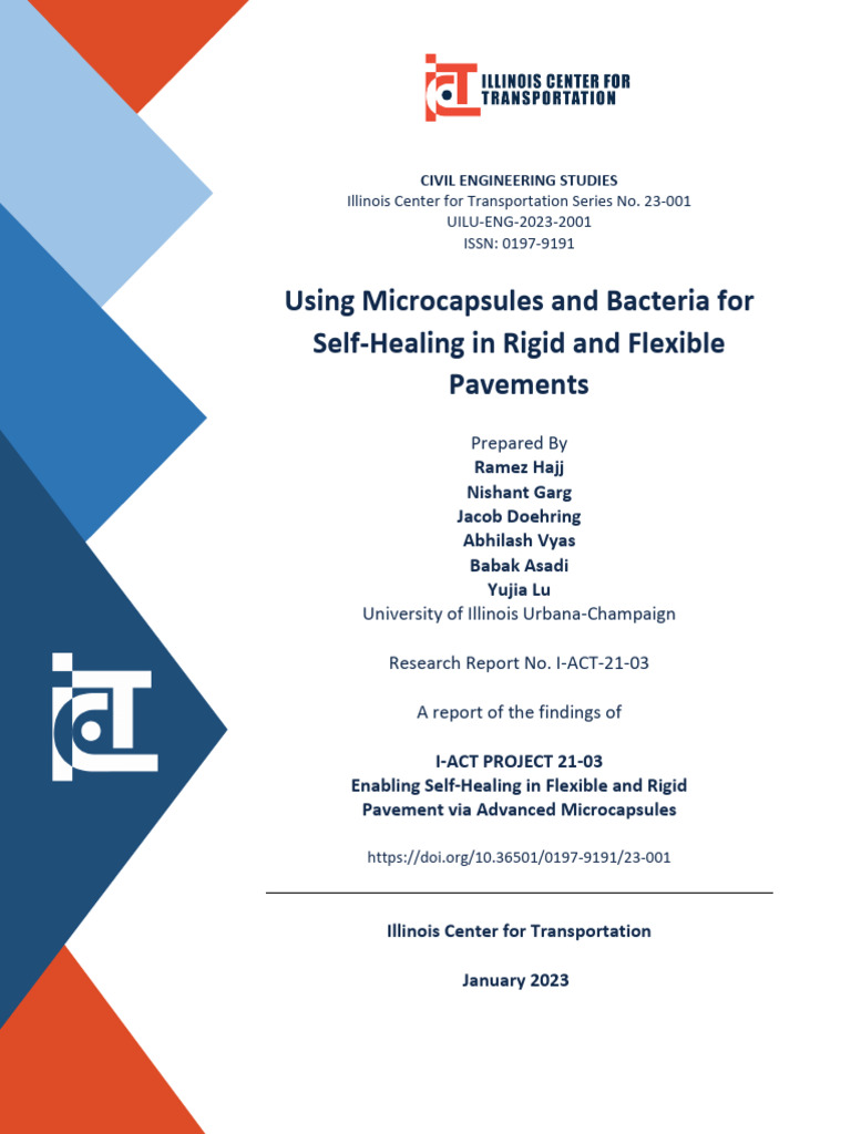 REHABLITATION using-microcapsules-and-bacteria-for-self-healing-in ...