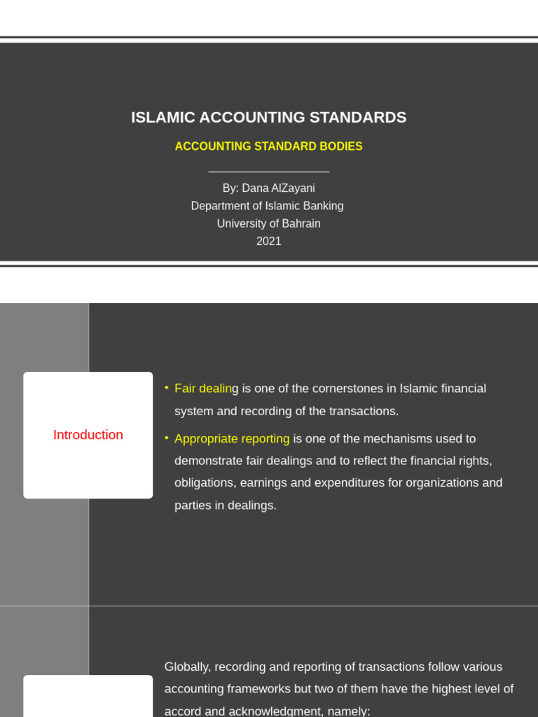 SBF470 - Lecture 3 - Standard Setting Bodies - Updated 2024 | PDF ...